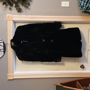 Source Unknown | Jackets & Coats | Black Fur Coat | Poshmark
